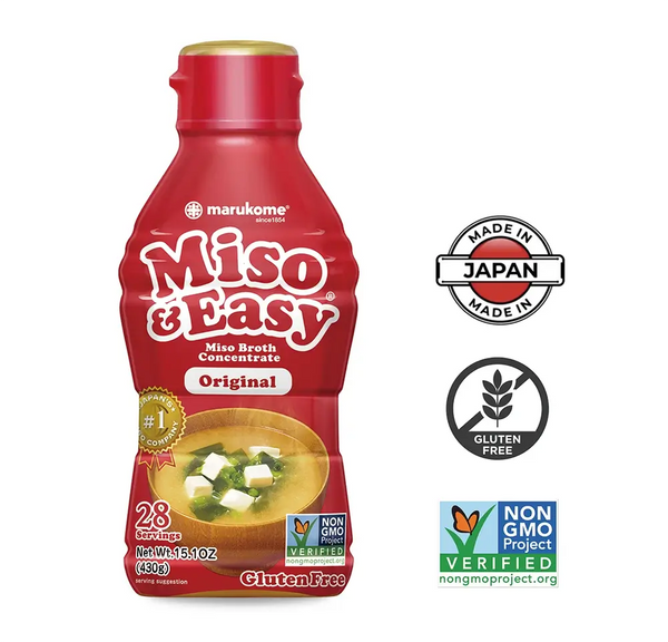 Miso & Easy Original 15.1 oz - 2 bottles – Marukome