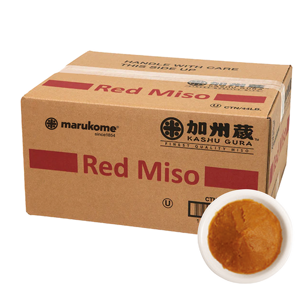 Red Miso 22 lbs – Marukome